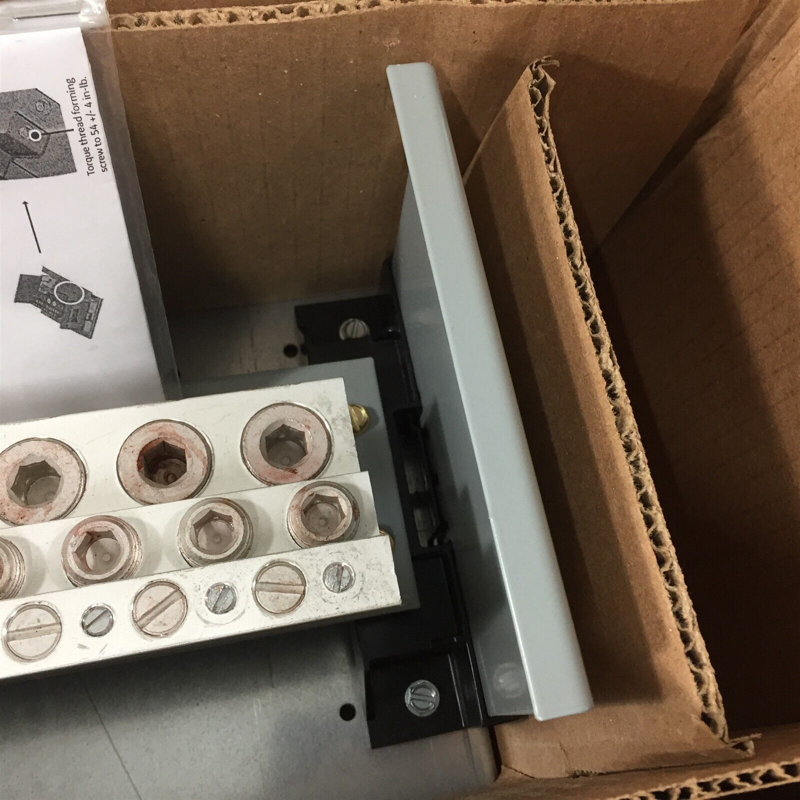 GE EntellEon Panelboard Series Neutral Kit NEU08ION - Electrical Panel ...