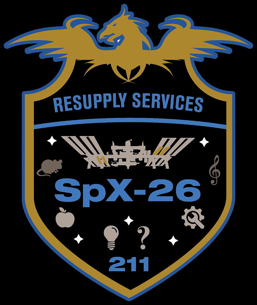 ISS Expedition 68 Dragon Spx-26 Nasa International Space Station Badge ...