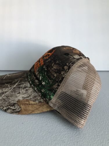Realtree Edge Camo Mesh Snapback Cap Adjustable Trucker Hat Hunter - Hats