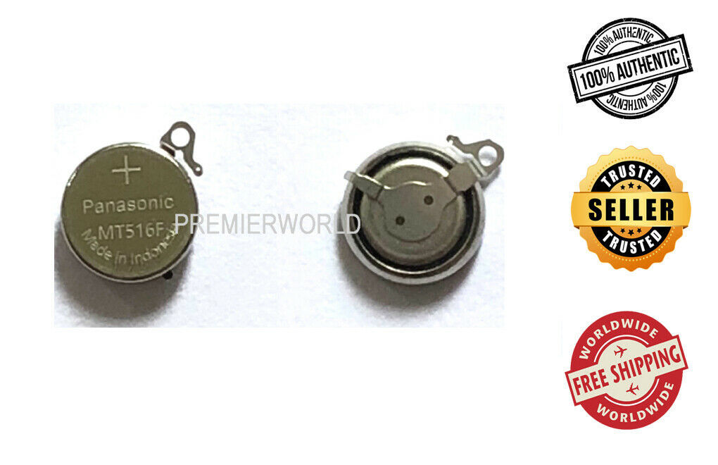 Panasonic MT516 MT516F Battery Capacitor Seiko Kinetic V110 V114 V115 ...