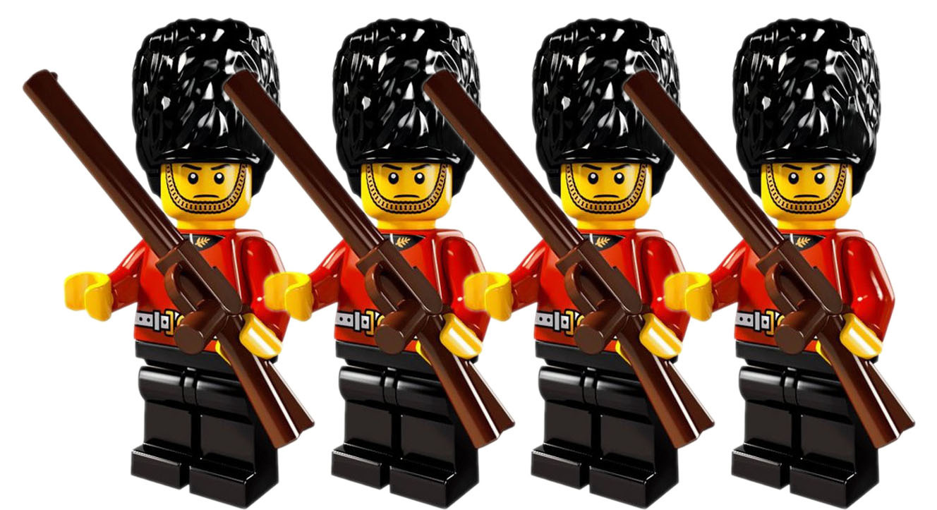 British the Coldstream Guards – the Queen’s Guards 21 Custom Minifigure ...