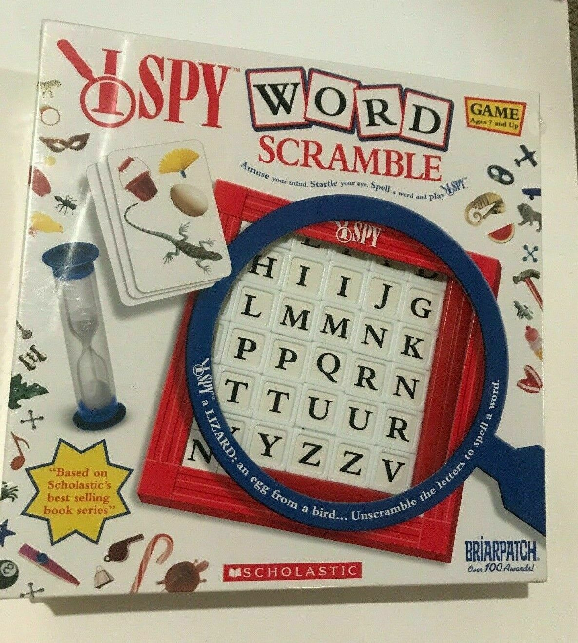 NEW I Spy Word Scramble - Kids Words Letters Gameboard by Scholastic ...