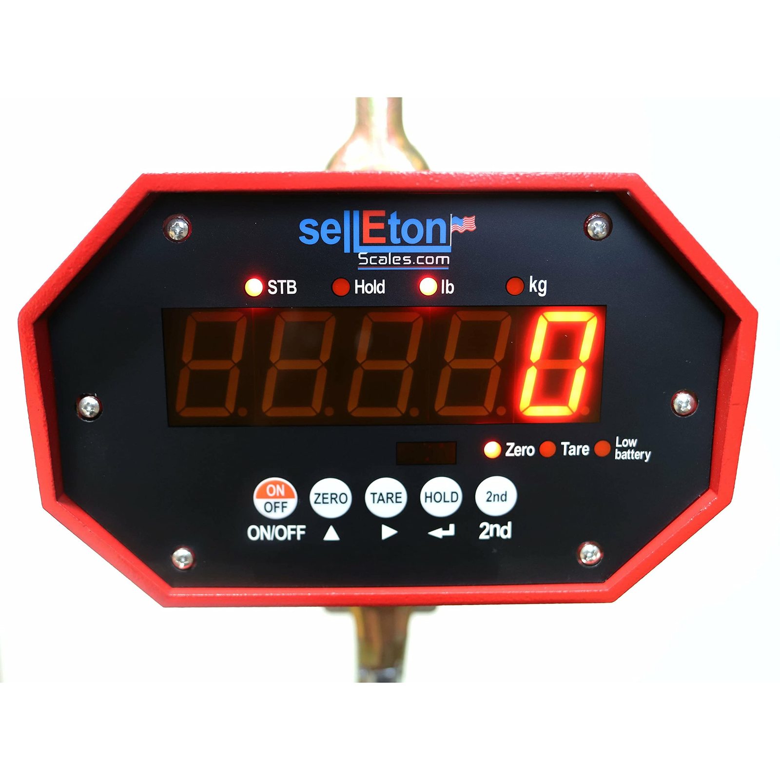 SellEton SL-925 LED Heavy Duty Industrial Crane Scale, Hanging Scale ...