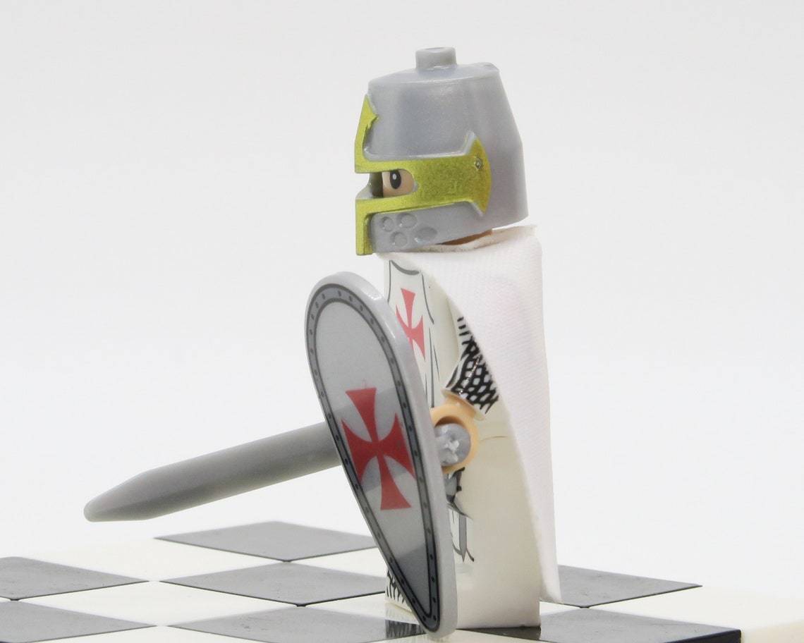 Knight Templar Minifigures Weapons Accessories Crusader Knights ...