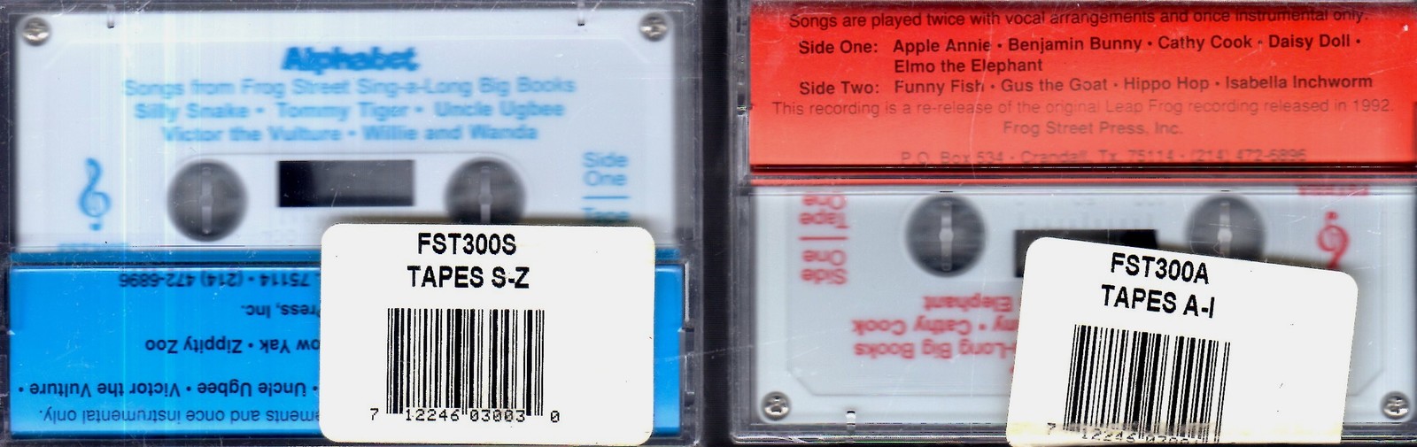 Children Sing & Read Alphabet Songs 2 audio casettes - Cassettes