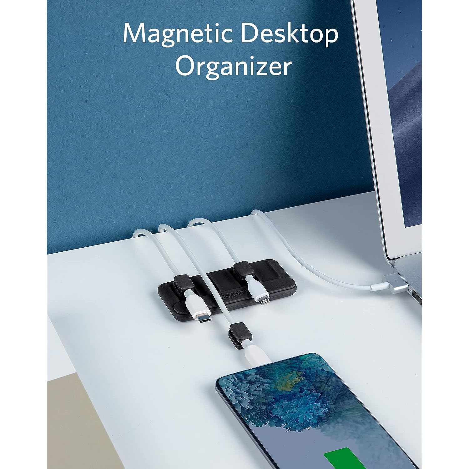 Anker Cable Management, Magnetic Cable Holder, Desktop Multipurpose ... Anker Cable Management, Magnetic Cable Holder, Desktop Multipurpose ...