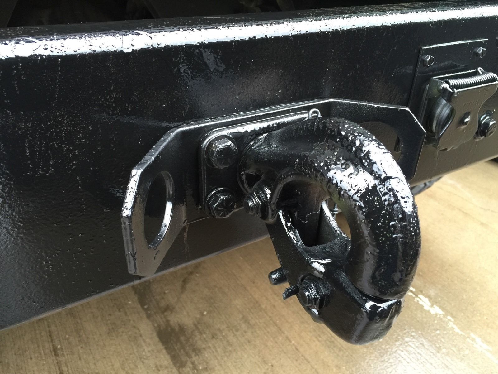 MILITARY HUMVEE Rear Bumper for the HMMWV / M998 / M1038 - Car & Truck ...