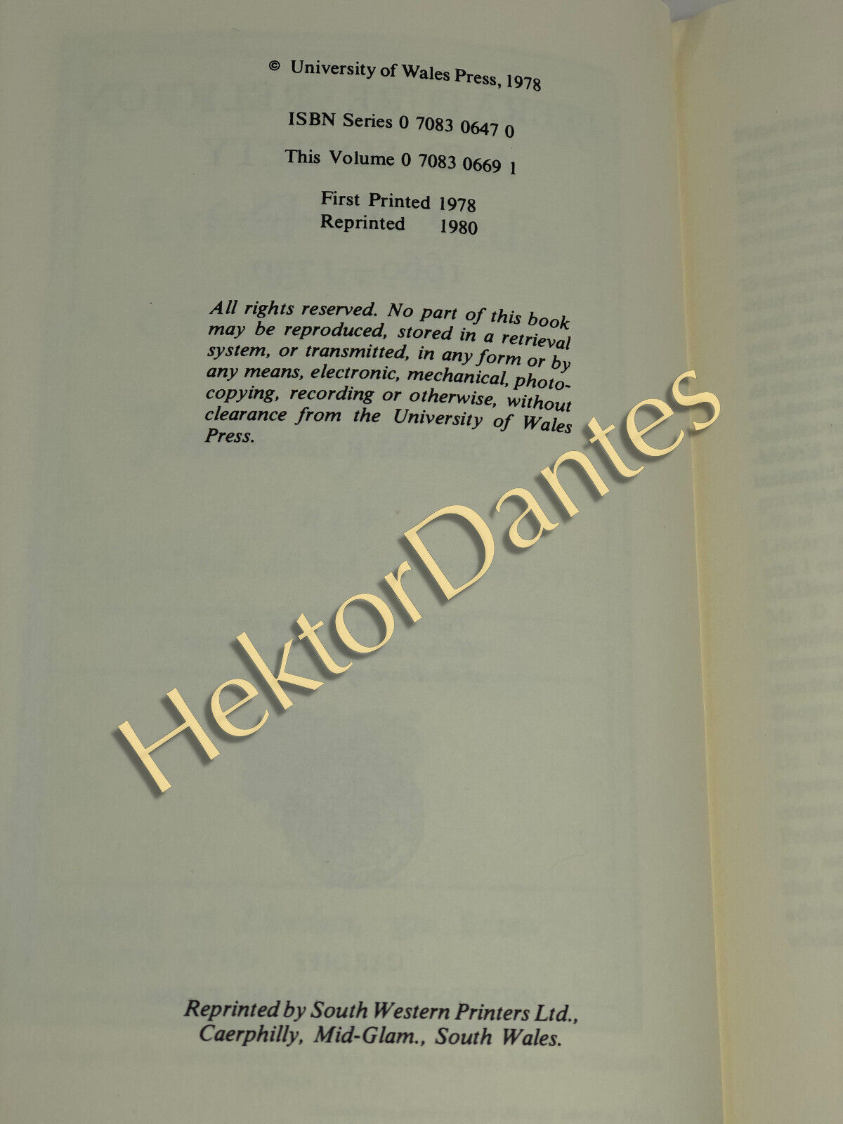 Literature, Religion and Society in Wales by Geraint Jenkins (1980 ...