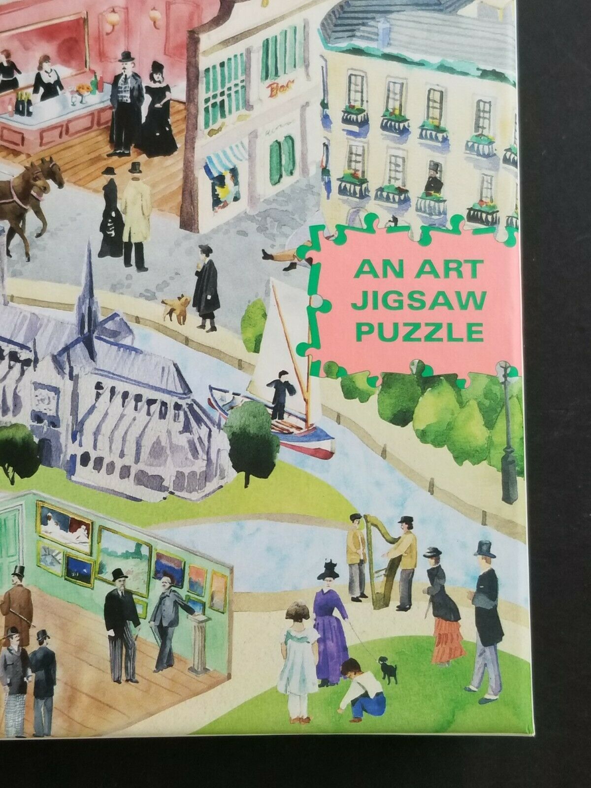 The Story Of Impressionism 1000-Piece Art History Jigsaw Puzzle - Jigsaw