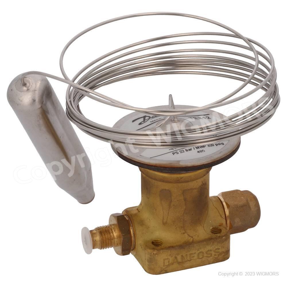 Valve Danfoss TE 12 R22/R407C range N with MOP 067B3227 - HVAC/R Valves