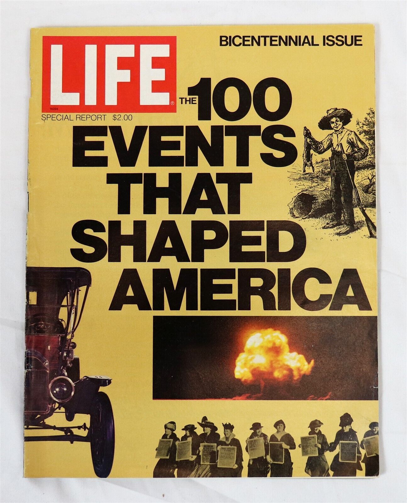 VINTAGE 1976 Life Magazine Bicentennial 100 Events That Shaped America ...